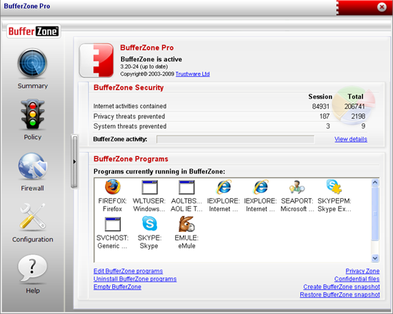 Sandboxing Software BufferZone Pro Goes Free